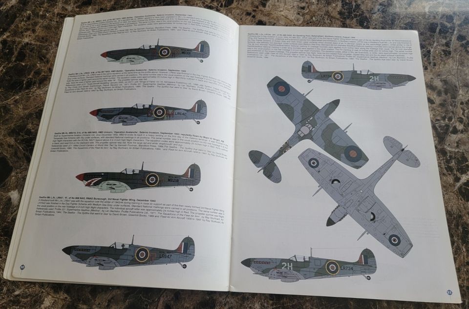 Profiles No. 5: Supermarine Seafire Mk. 47 by Jon Freeman (2004 ...