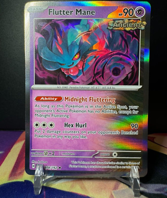 Flutter Mane 078/162 Holo Rare Temporal Forces Pokemon Card TCG NM | eBay