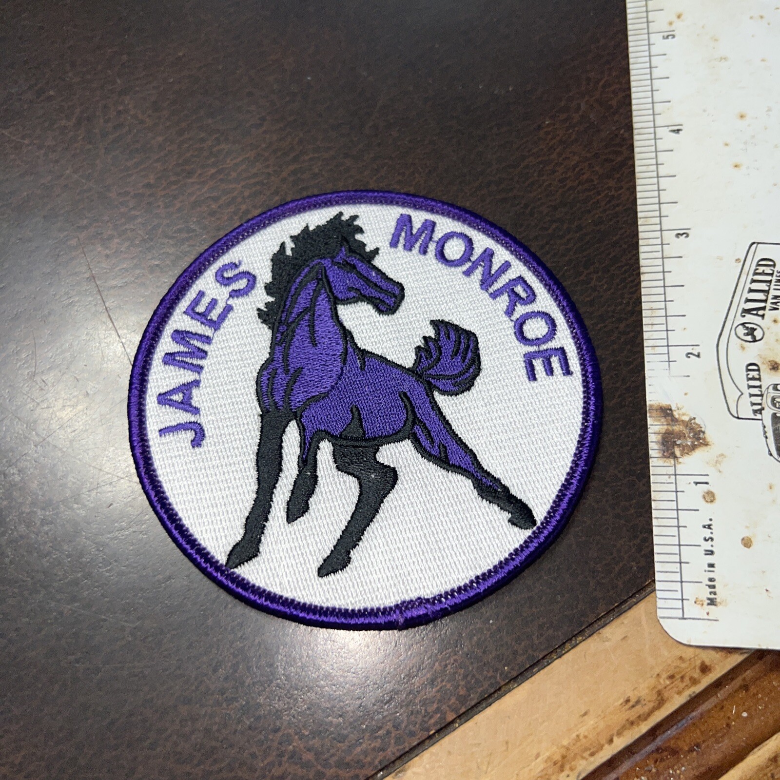 Vintage High School / College ROTC Patch James Monroe | eBay