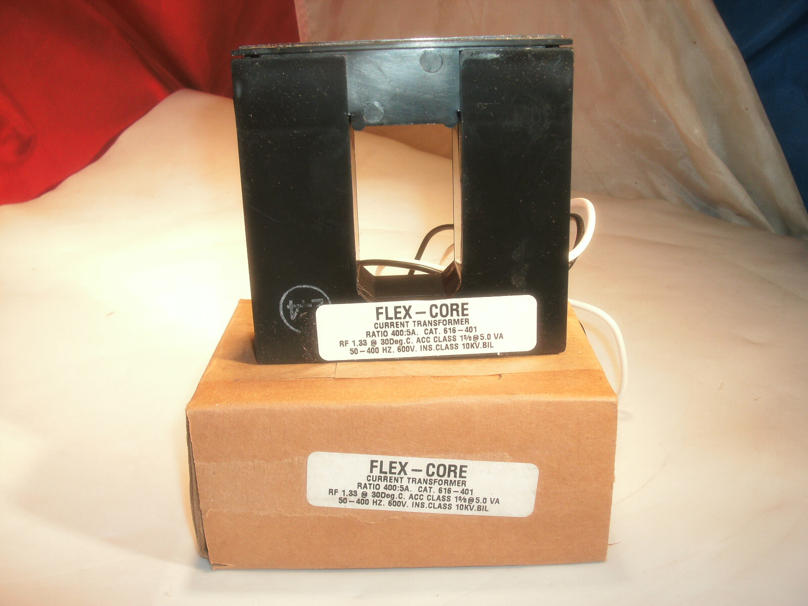 FLEX-CORE 616-401 CURRENT TRANSFORMER RATIO 400:5A 616401 - 4 AVAILABLE ...
