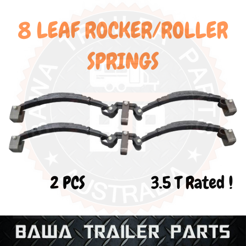8 Leaf ROCKER Roller SPRINGS! 3500KG RATING! | eBay