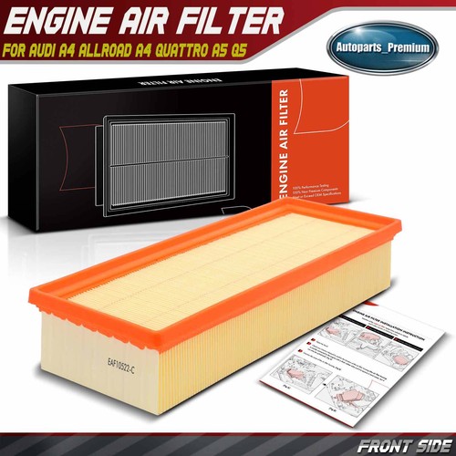 New Engine Air Filter for Audi A4 A4 allroad A4 Quattro A5 A5 Quattro ...