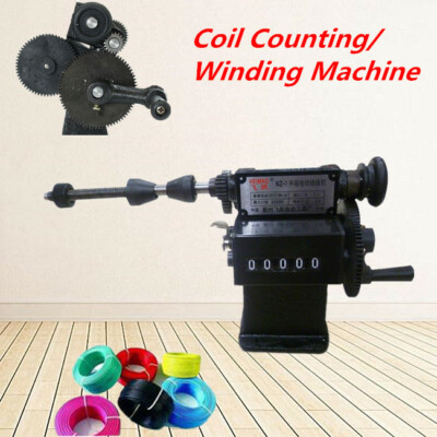 Manual Coil Winder Hand Coil Winding Machine Counting Range 0-99999 ...