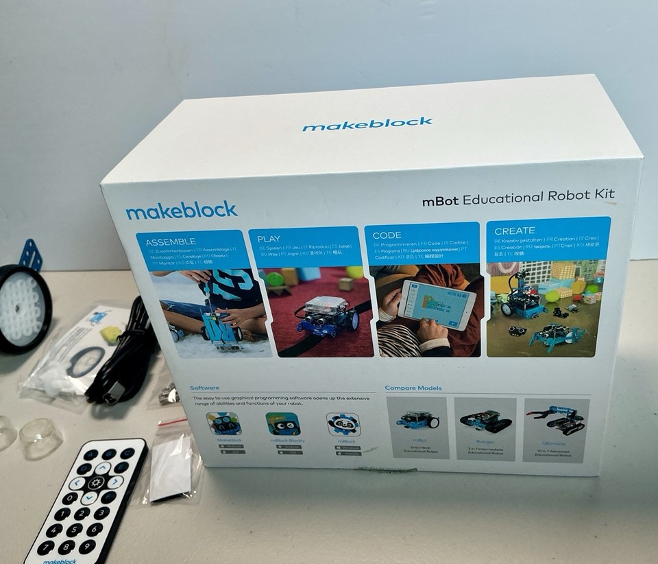 Makeblock mBot Robot Kit STEM Coding Programmable Robot for Kids & Beginners | eBay