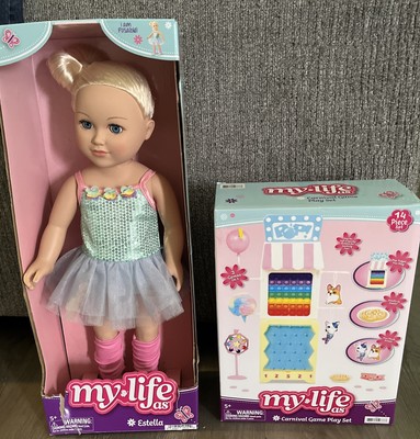 My Life As Estella 18" Doll with Carnival Games Included--NEW | eBay
