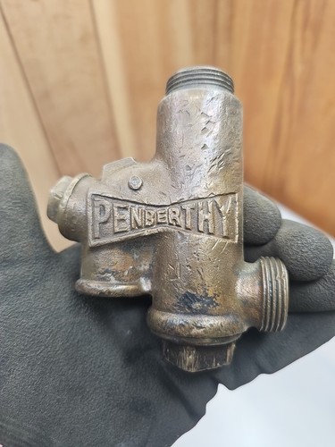 1/2" PENBERTHY AA 21 INJECTOR for an Old Steam Engine Boiler Brass ...