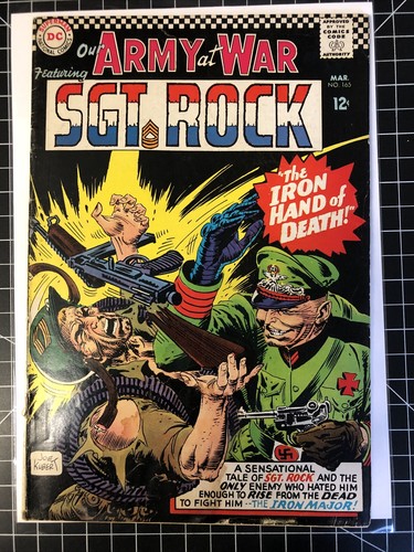Our Army at War 165 DC Comics 1966 Sgt Rock 2nd App Iron Major B20 | eBay