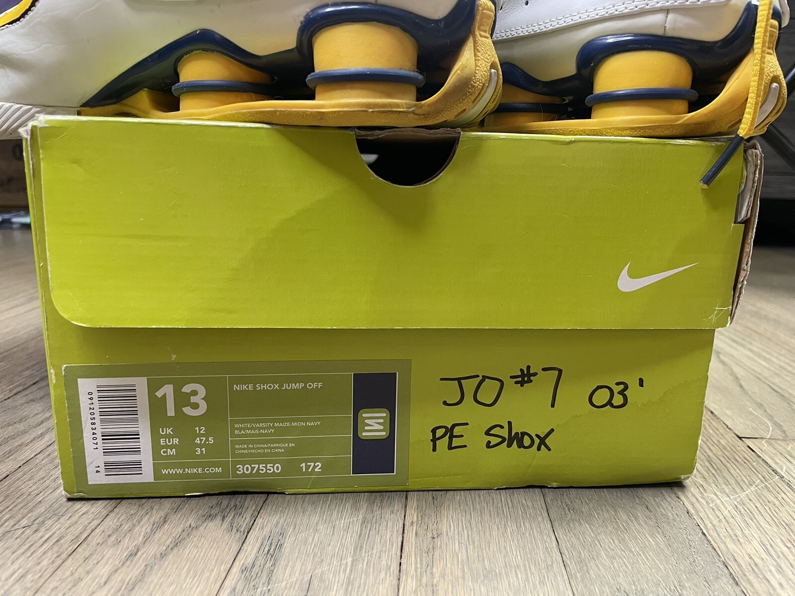 Nike Shox Jump Off Player Edition PE Jermaine O’Neal … - Gem