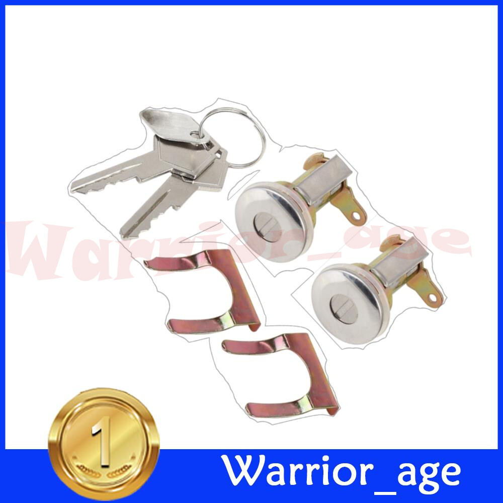 Door Lock Cylinder With Keys Set Fit For Dodge D100 D250 D350 W150 W350 ...