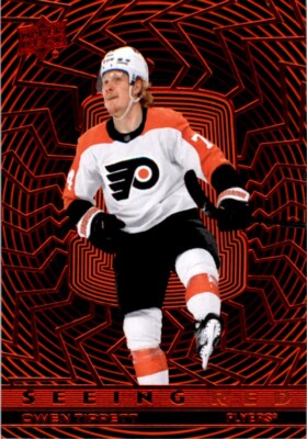 2023-24 Upper Deck Seeing Red Owen Tippett Philadelphia Flyers #SR-66 ...