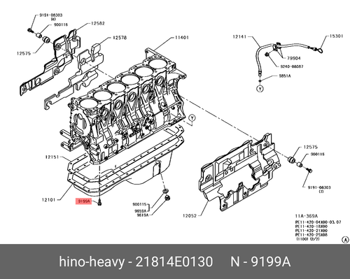 Genuine OE Bolt 21814E0130 For Hino 21814-E0130 | eBay.de