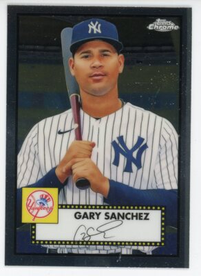 2021 Topps Chrome Platinum Anniversary GARY SANCHEZ YANKEES # 223 | eBay