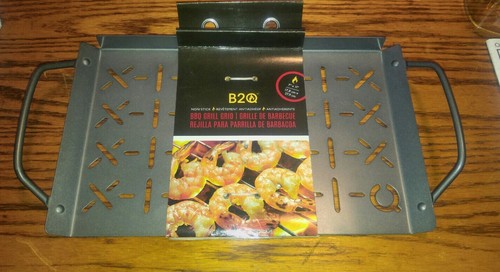 New B2Q Non Stick BBQ Grill Grid 7x11 Inch | eBay