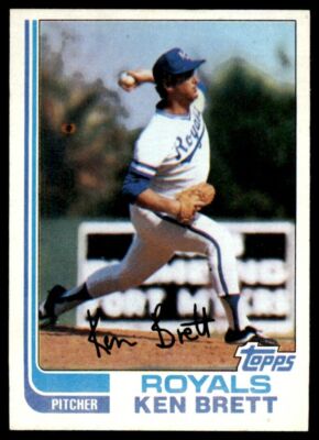1982 TOPPS KEN BRETT . KANSAS CITY ROYALS #397 | eBay