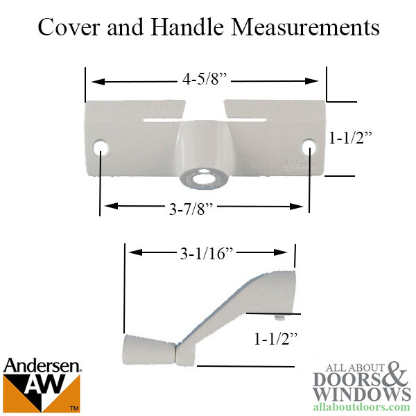 Andersen Window Operator Cover With Handle White Window Opener Handle ...