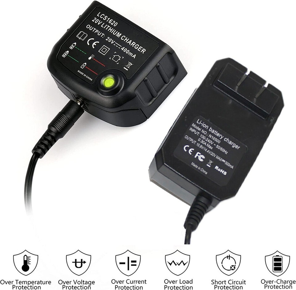 20V Lithium Battery Charger For Black and Decker Battery LBX20 LBXR20 LB20 US | eBay