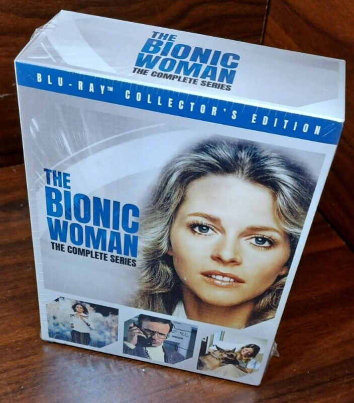 The Bionic Woman Complete Series (Blu-ray) NEW-Free Box Shipping ...