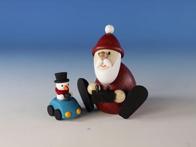 Minifigure Santa Claus With Remote Controlled Car Wxh 8, 5x8, 3cm New ...