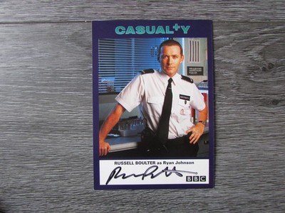 Russell Boulter as Ryan Johnson in Casualty TV Series Original Hand ...