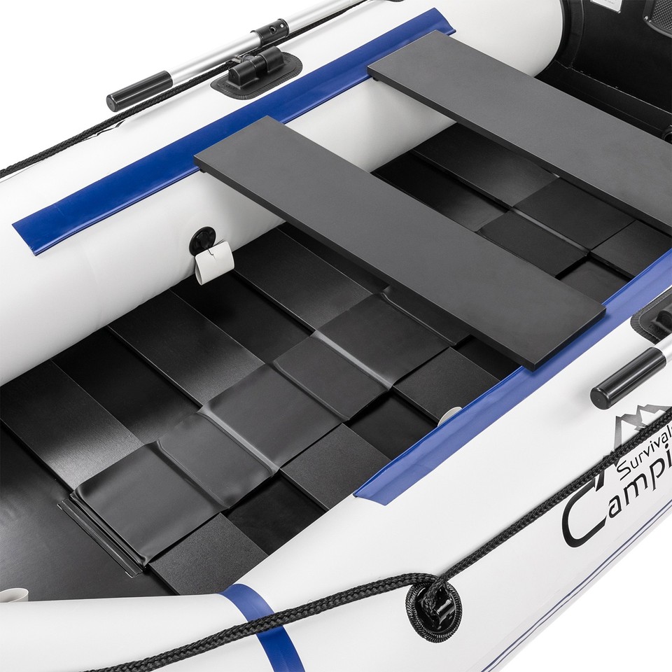 Full Set 10ft Inflatable Water Tender Rafting Fishing Dinghy Boat with ...