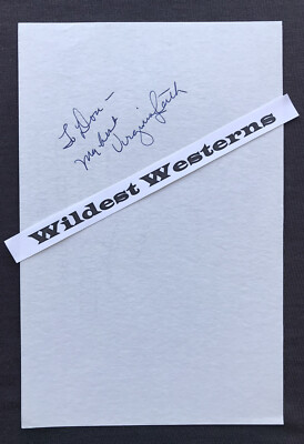 Stanley Kubrick actress autograph VIRGINIA LEITH signed album page Film ...