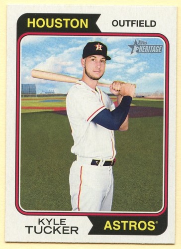 2023 Topps Heritage Kyle Tucker baseball card #362 Houston Astros | eBay