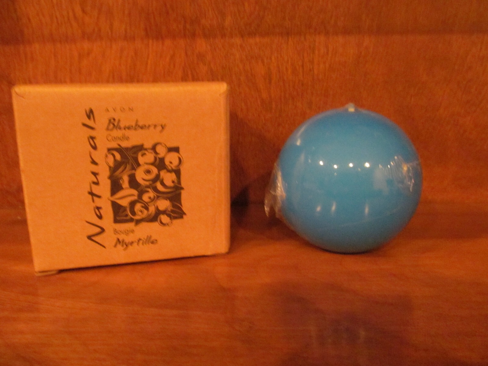 AVON NATURALS BLUEBERRY CANDLE 2000 NEW/SEALED WITH BOX | eBay