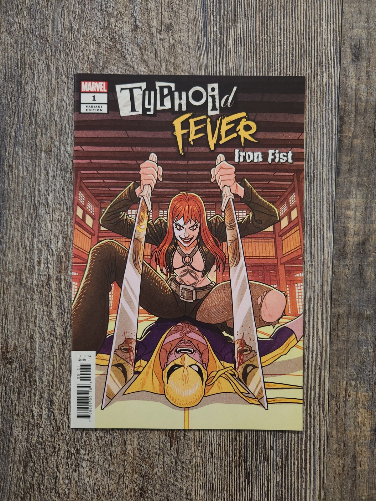 Typhoid Fever Iron Fist #1 Marvel Comics 2018 One Shot 1:25 Variant NM ...