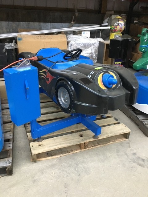 Rare Batman BATMOBILE KIDDIE RIDE ARCADE MACHINE Bat Mobile Race Car ...