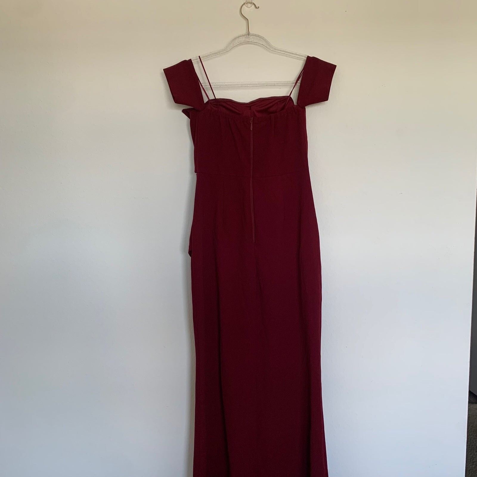 [FASHIONOVA] Ruby Red Long Womens Wedding Dress, -Siz… - Gem