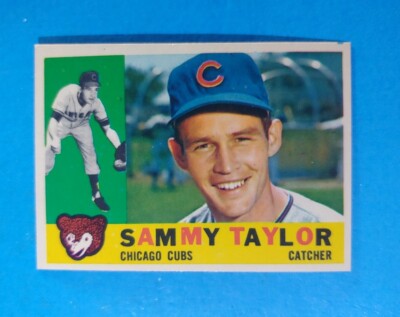 1960 TOPPS BASEBALL #162 SAMMY TAYLOR EX-MINT+ | eBay