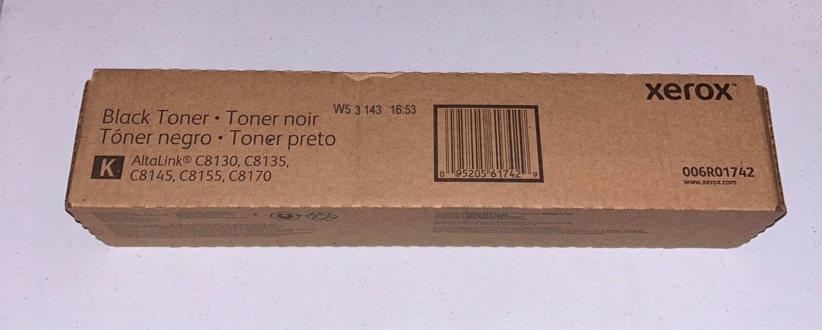 NEW - Xerox Altalink C8130 C8135 C8145 C8155 C8170 Black Toner ...