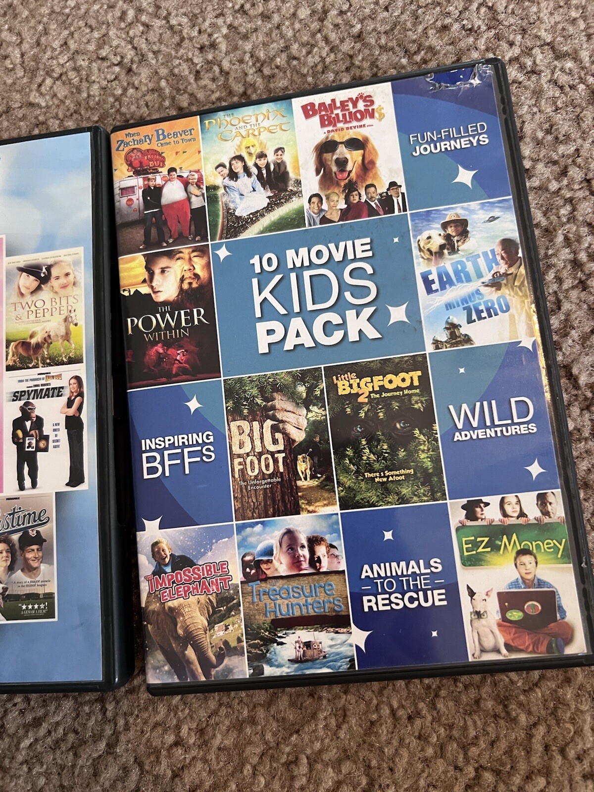 8 Movie Family Fun Pack And 10 Movie Family Fun Pack Lot Of 2 DVDs | eBay