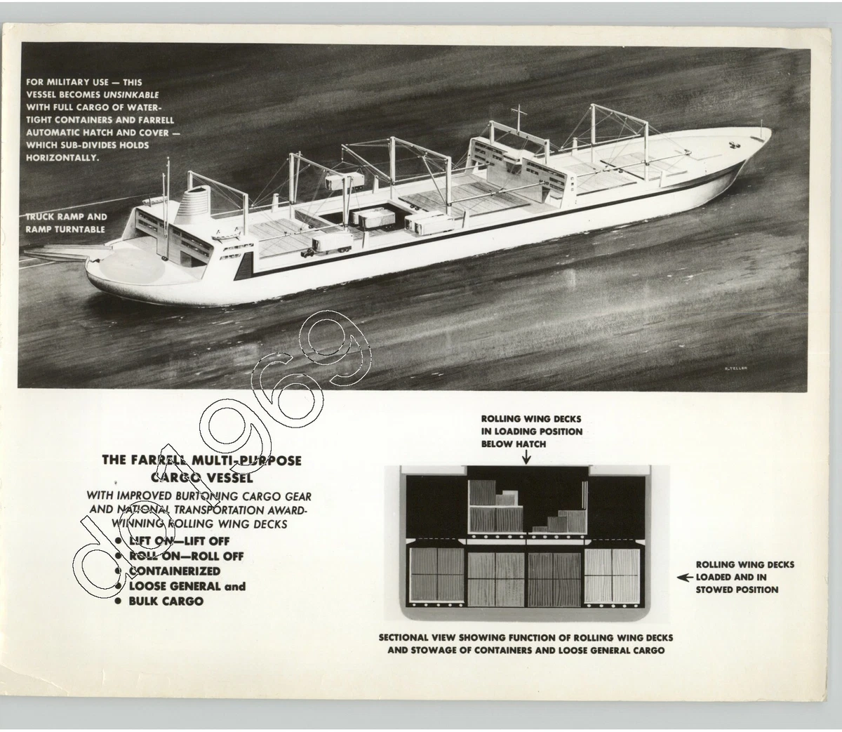 Cargo Ship Diagram