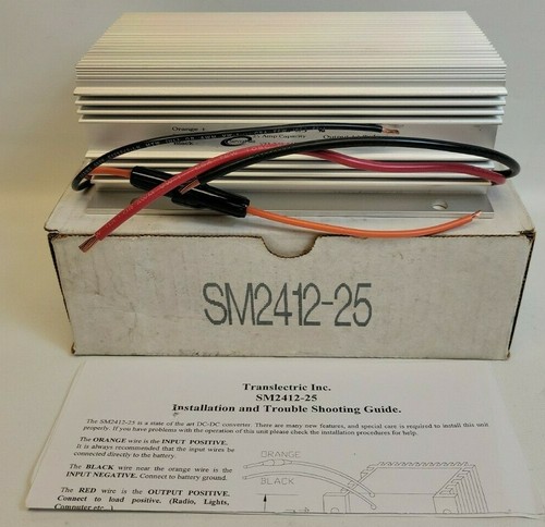 Transelectric Service Mate SM2412-25 Power Voltage Converter ...