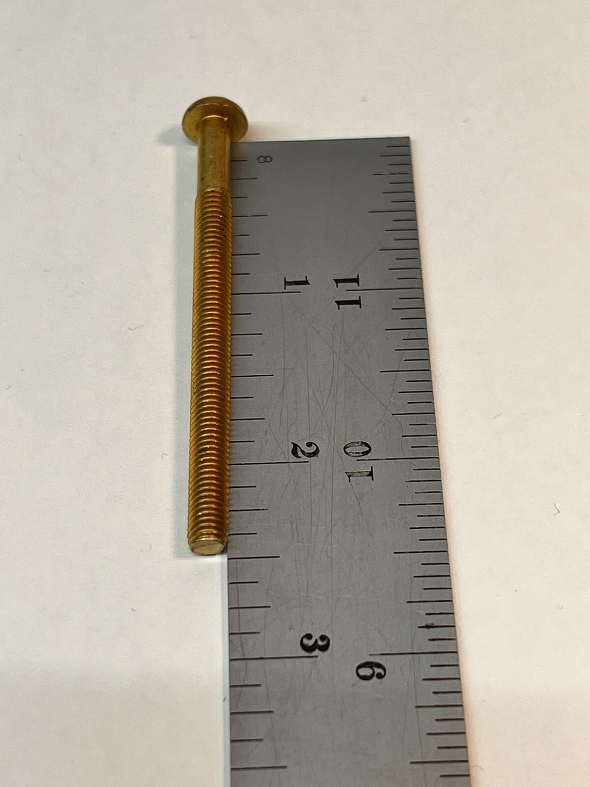 (100) 10-32 X 2-1/2 Round Head Machine Screws Brass Slotted 1032 3/16x2 ...