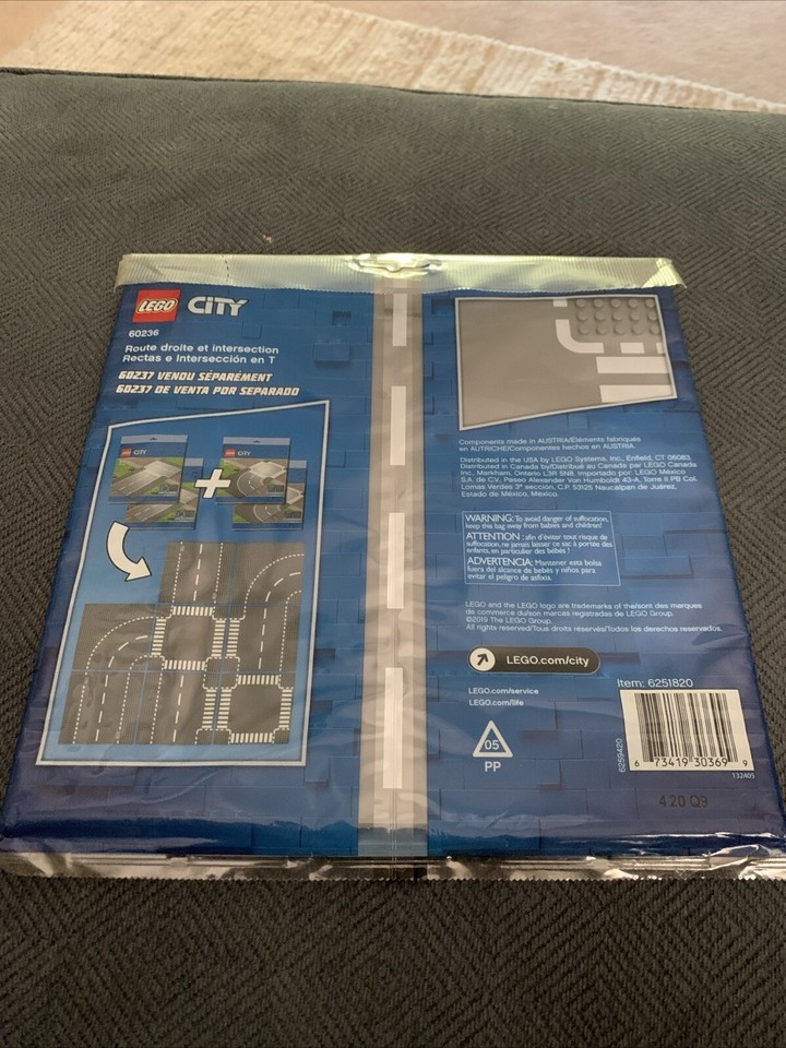 LEGO CITY: Straight and T-junction (60236) 673419303699 | eBay