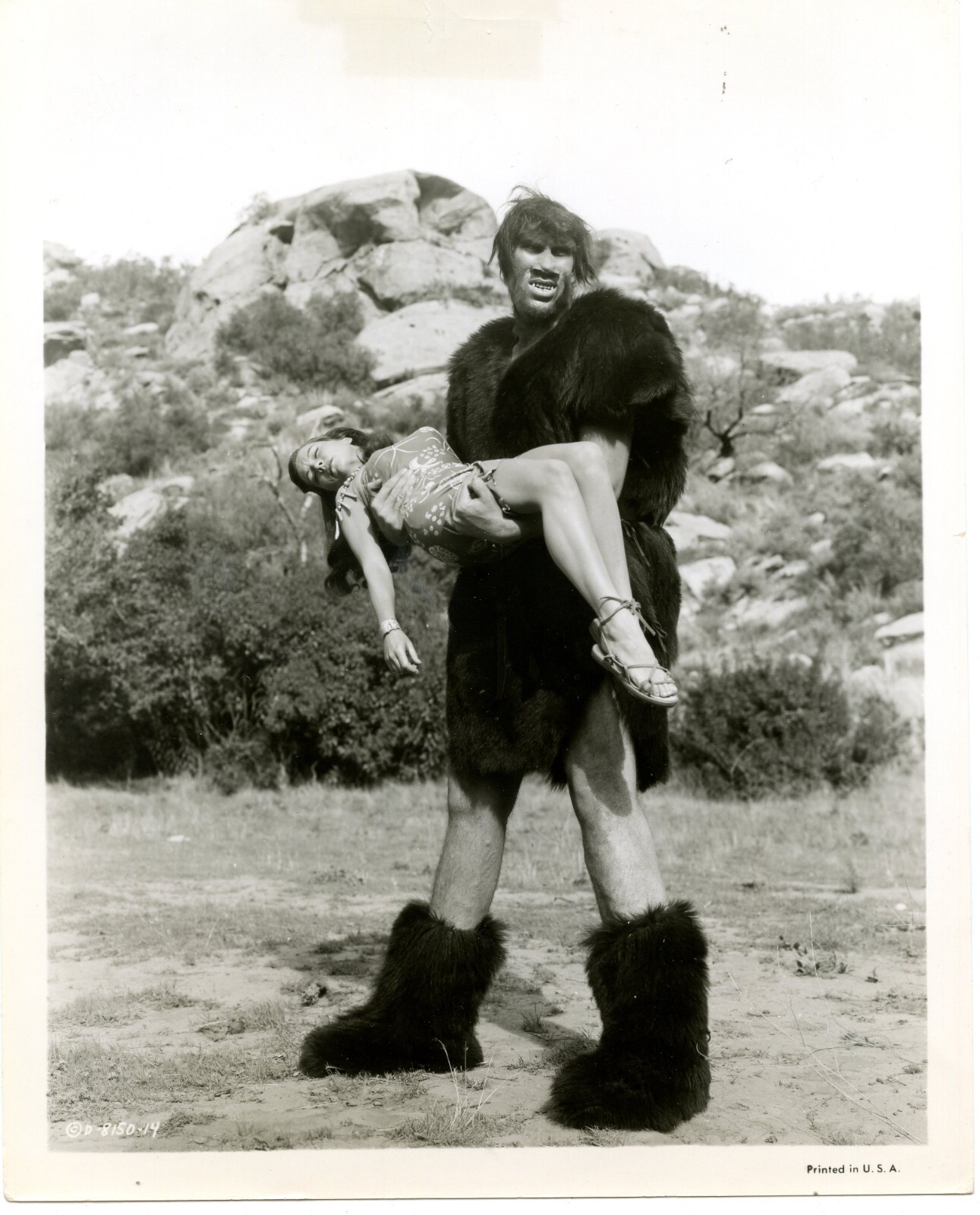 MAX PALMER wild and dangerous in KILLER APE (1953), f18561 | eBay