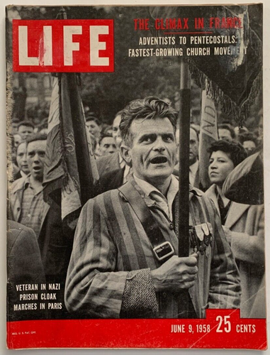 Vintage June 9, 1958 LIFE Magazine - THE CLIMAX IN FRANCE | eBay