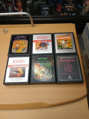 Atari 2600 Game Lot, 6, (1978 To 82) | eBay