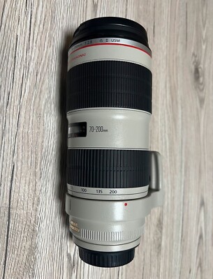 Canon SLR Lenses EF 70-200mm F/2.8L IS II USM Telephoto Zoom Lens ...