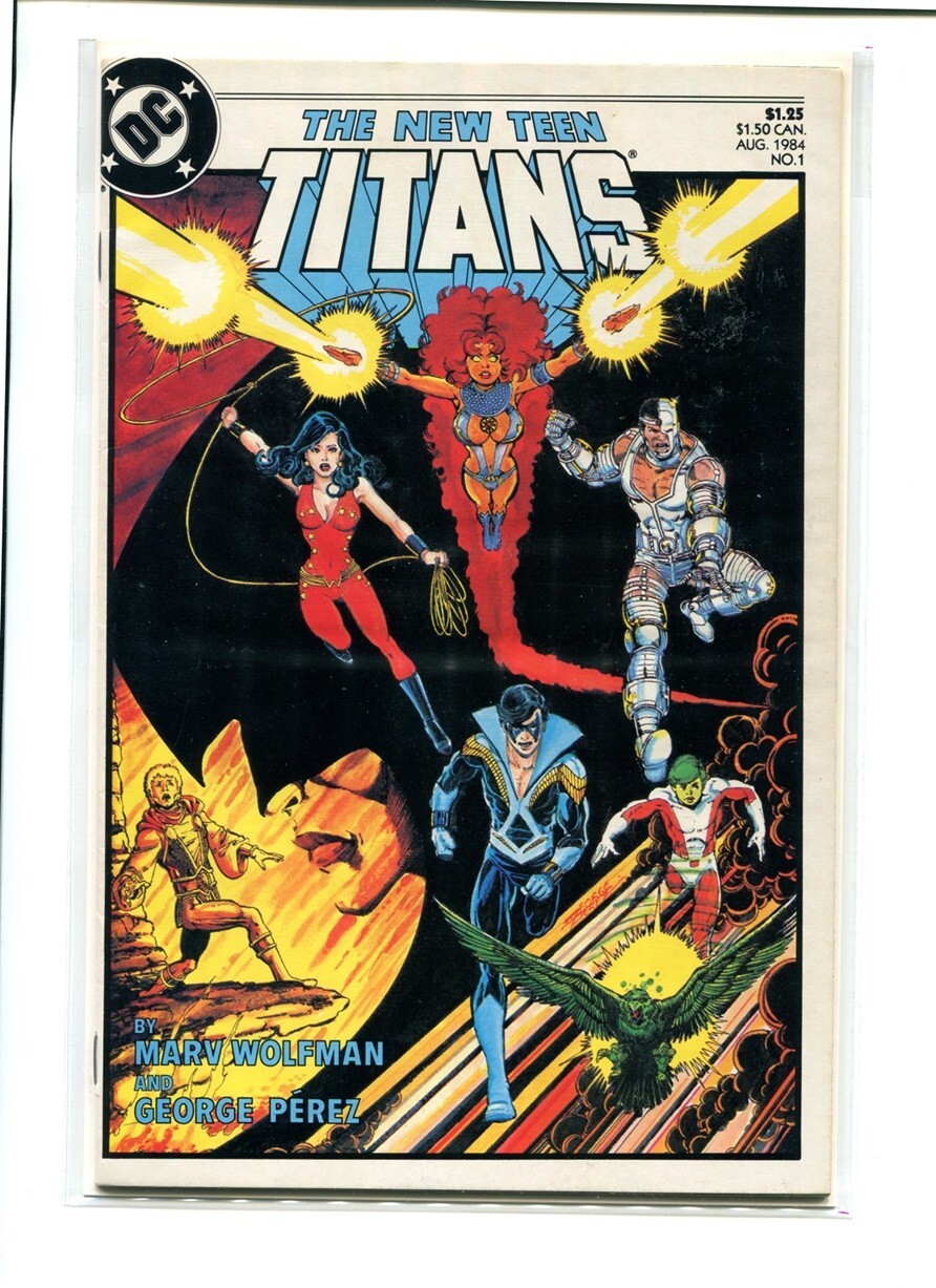 NEW TEEN TITANS #1 & #2 NM-/NM 1984, George Perez c/a! High Grade CGC ...