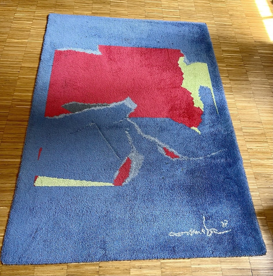 Sculpture Takashi Narah Ege Axminster Design Carpet Teppich wie Noguchi ...