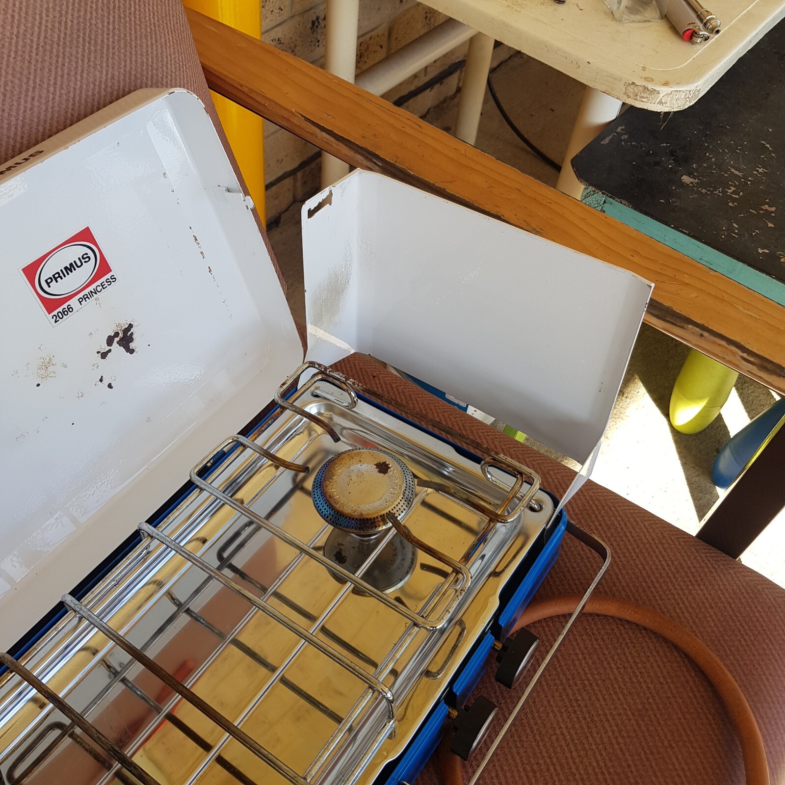 Vintage Primus 2066 princess Two Burner Gas Stove Primus with Tap-Hose ...