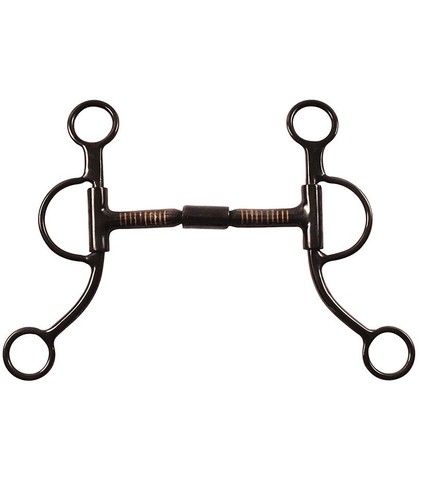 Mors western à pointe courte en fer noir avec demi-joint Pools | eBay