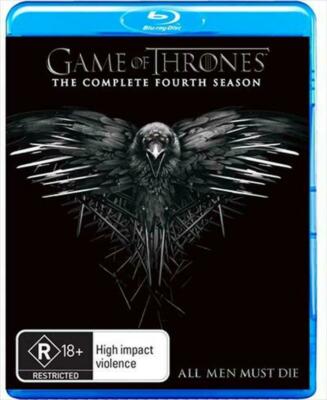 Game Of Thrones - Season 4 (4 Disc Set, 2015, Blu-ray) - NEW+SEALED ...