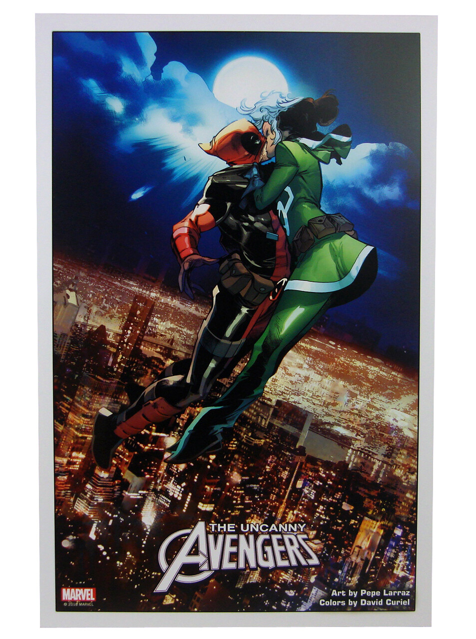 Deadpool And Rogue Kiss