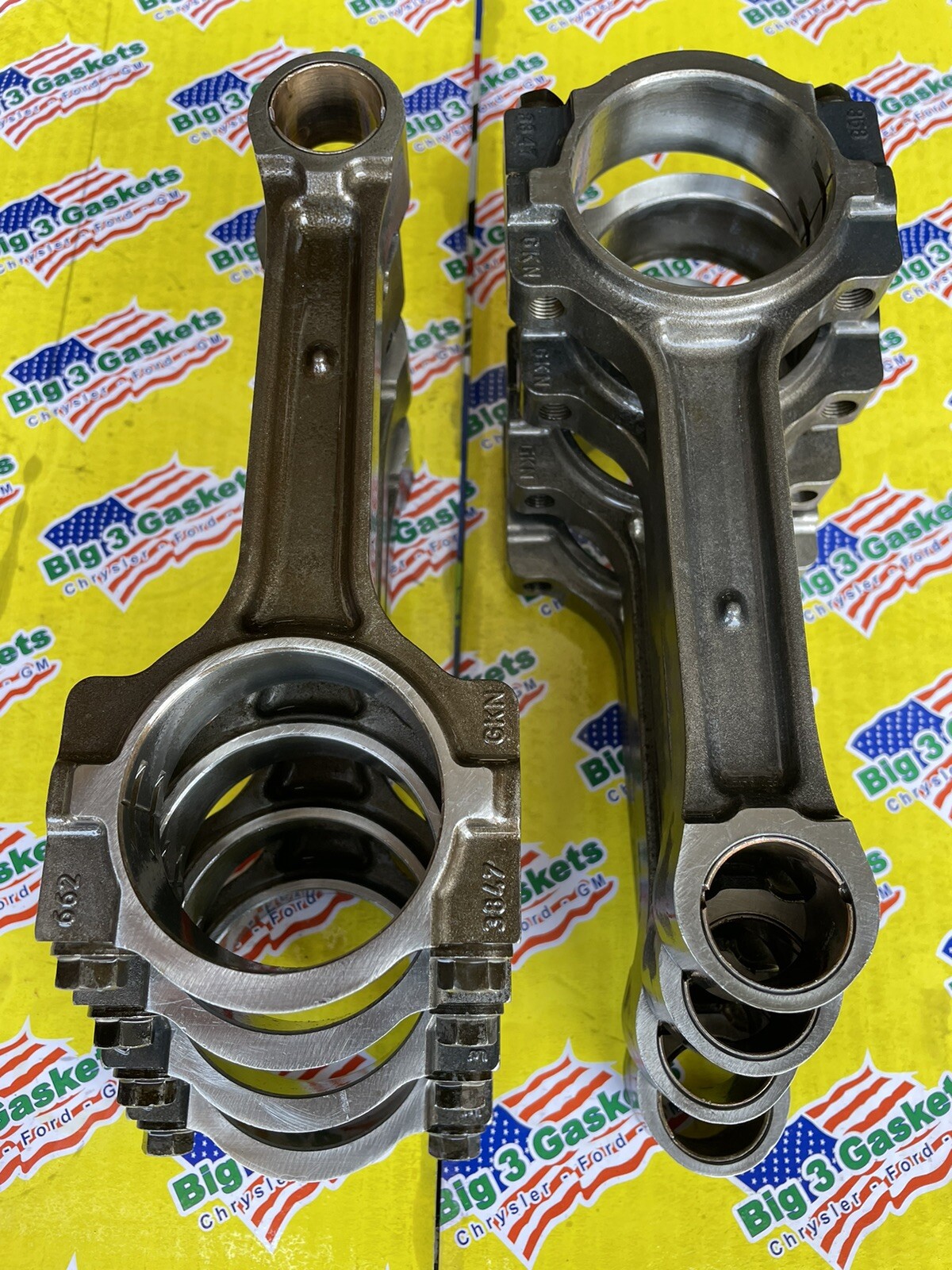 Refurbished GM 5.3L 6.0L 6.2L LS2 Gen IV Connecting Rod Set of 8 ...