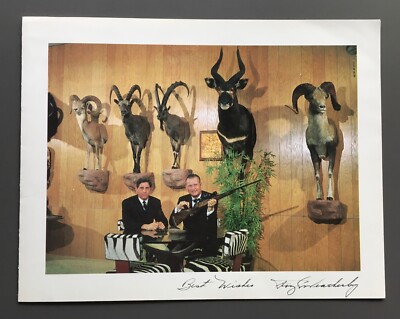 Vintage Roy Weatherby Inc. Christmas Card - Trophy Room of Weir ...