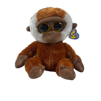 A153 Ty Beanie Boos Bongo Monkey Plush 10" Stuffed Toy Lovey | eBay